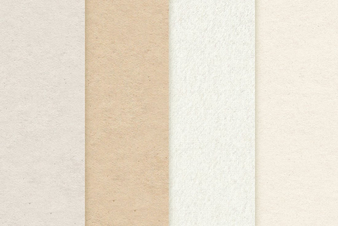 16 Subtle Paper Textures
